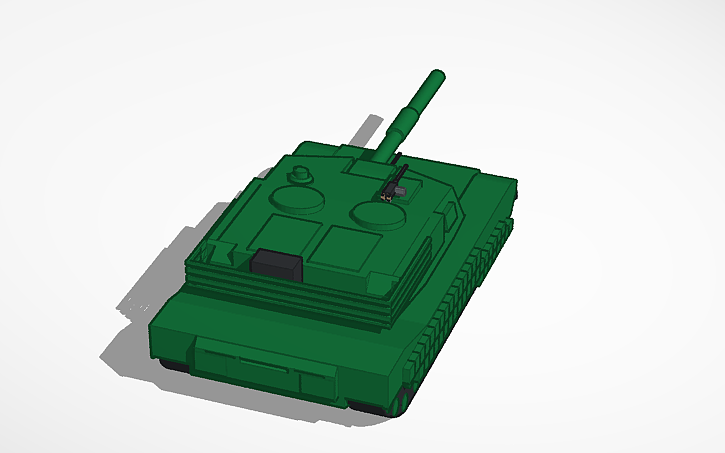 3D design Drivable Abrams - Tinkercad
