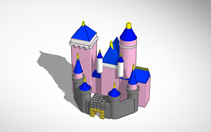 3D design Disneyland - Tinkercad