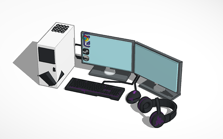 3D design PC Setup - Tinkercad