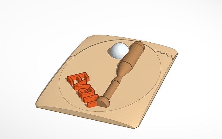 3D design Evan's baseball | Tinkercad