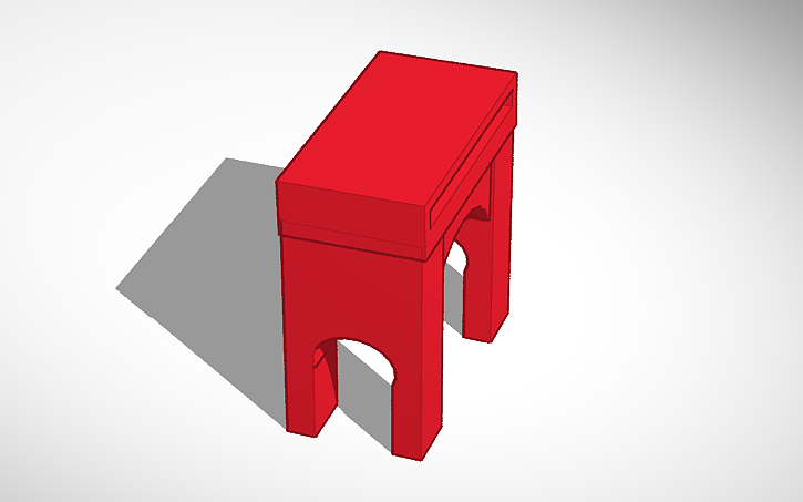 3D design L'arch - Tinkercad