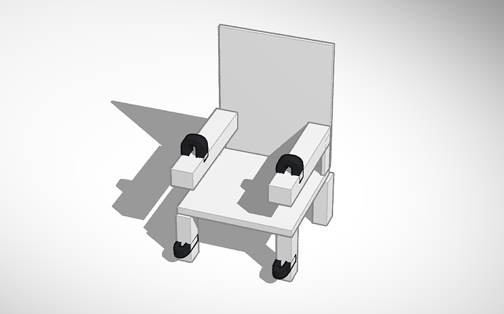 3D design Copy of THE THINKING CHAIR | Tinkercad