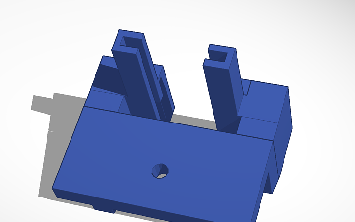 3D design Dresser Drawer Guide - Tinkercad