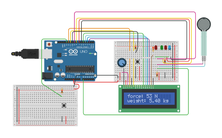Circuit design 1 - Tinkercad