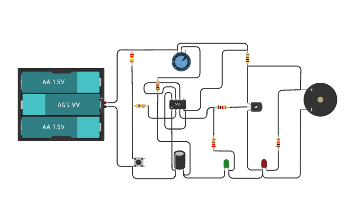 Circuit design Workshop 3 : Egg Timer - Tinkercad