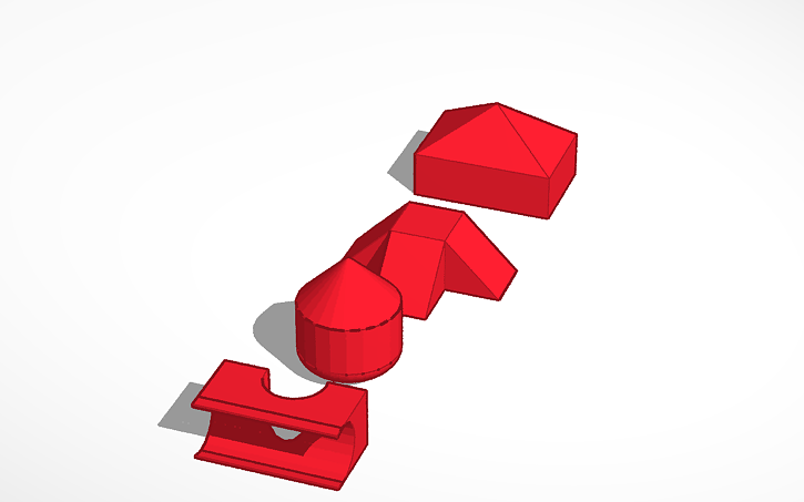 3D design Monopoly Pieces - Tinkercad