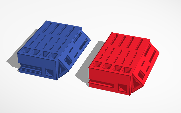 3D design SD card holders-2 varieties - Tinkercad