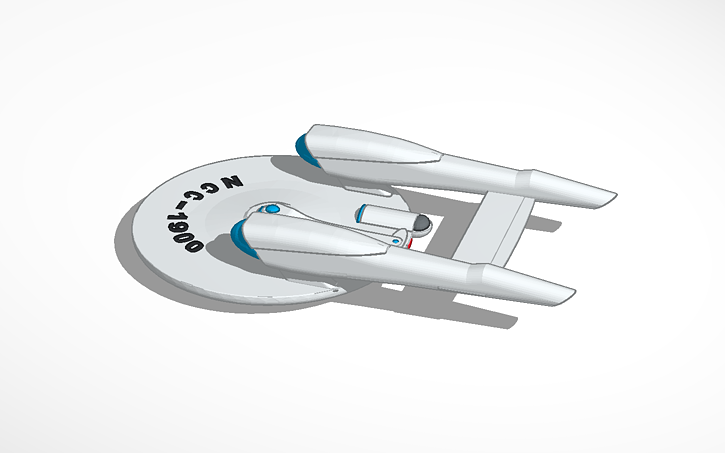 3D design star trek uss albatross - Tinkercad