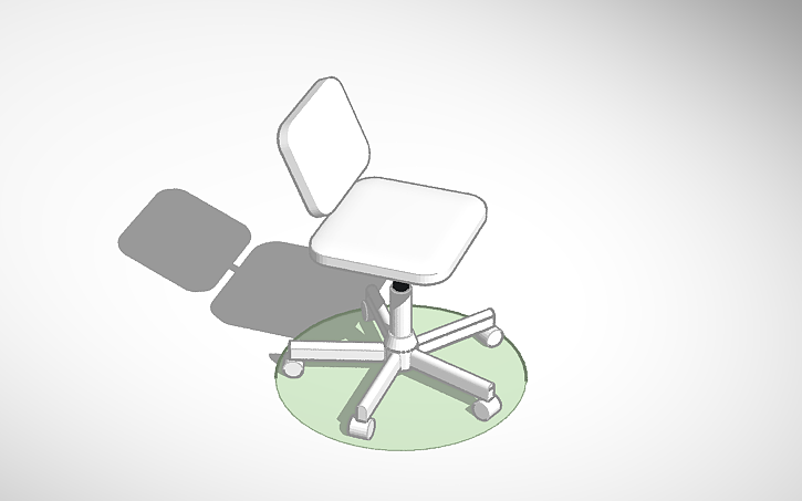 3D design chair - Tinkercad