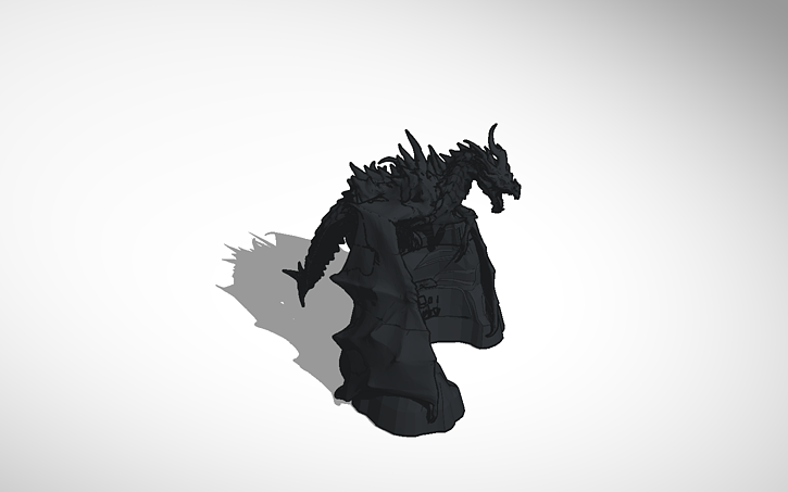 3D design Copy of Dragon - Tinkercad