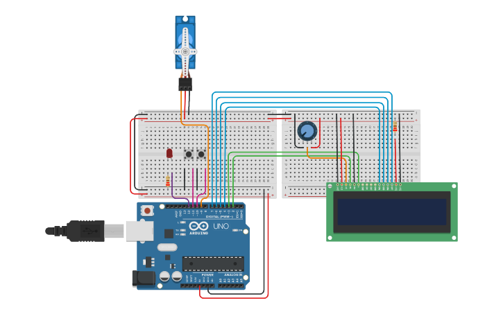 Circuit design CLASE 4 - Ejercicio 1 | Tinkercad