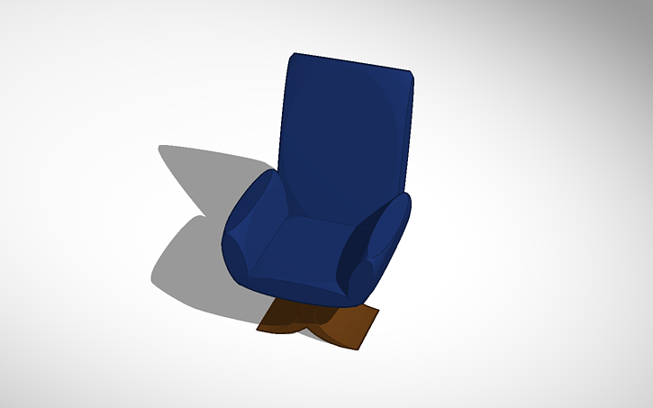 3D design Office Chair - Tinkercad