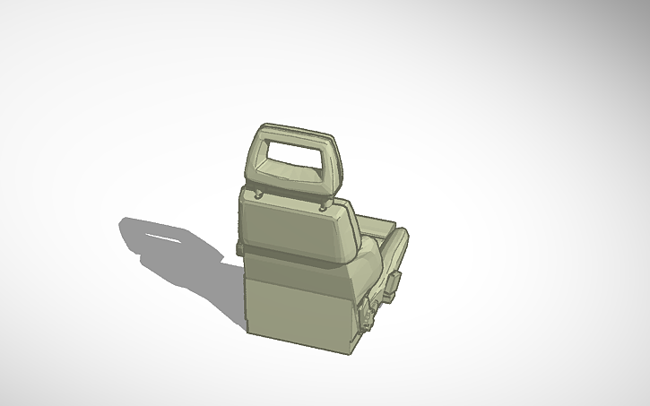 3D design 1/64 Recaro CS - Tinkercad