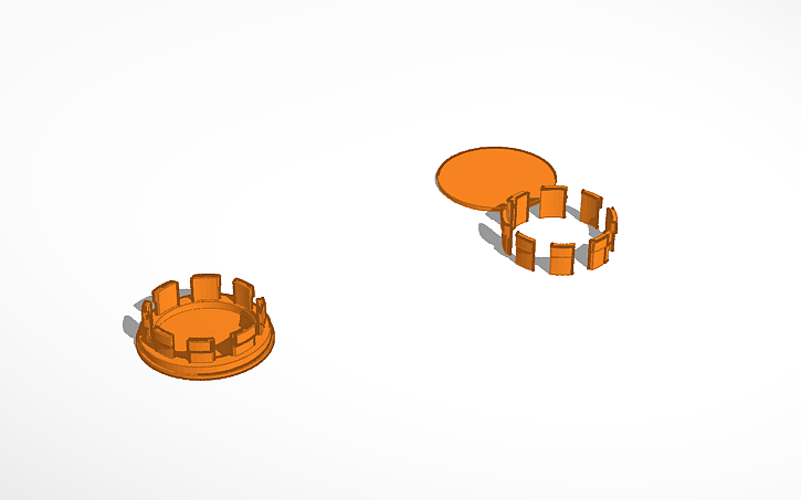 3D design Ford Ranger Window Crank Plug | Tinkercad