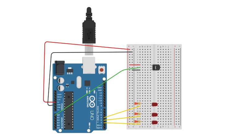 Circuit design Arduino Project 03- Love O Meter by Amber Camerano ...