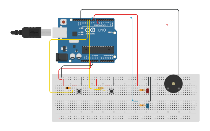Circuit Design Morse Code Two Way Design Tinkercad