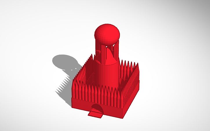 3d Design Castle Tinkercad 