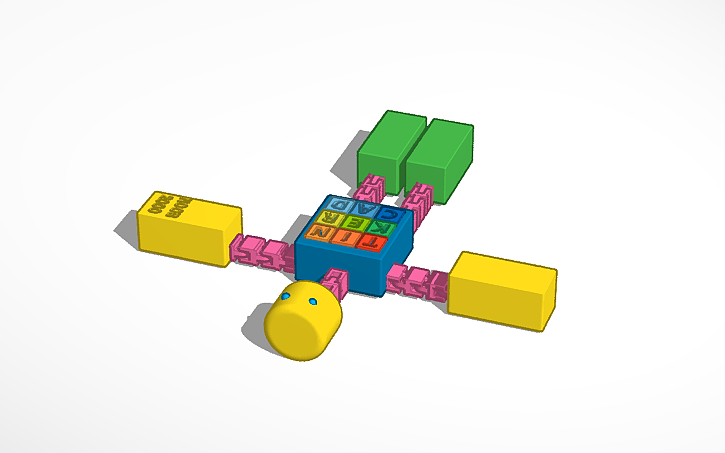 3D design roblox NOOB 2000. easy 3d print.(flexi) | Tinkercad