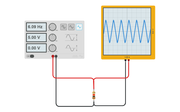 Circuit Design Oscilloscope And Function Generator Tinkercad