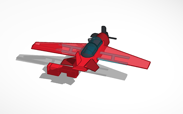 3D design plane design | Tinkercad