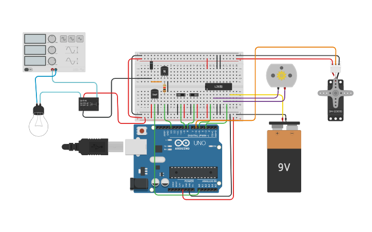 Circuit design Desafío 4 - Tinkercad
