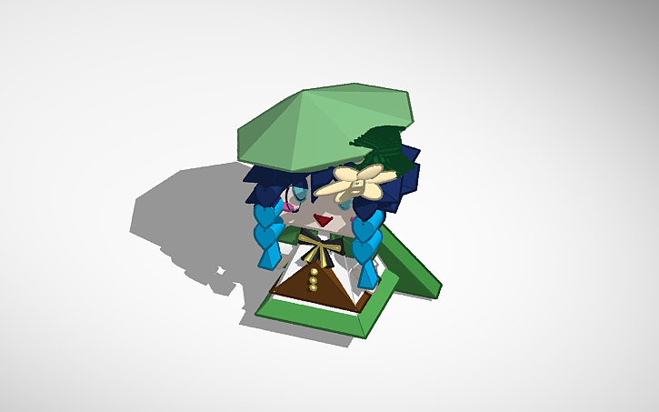 3D design Avatar (Venti) - Tinkercad