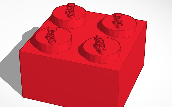 3D design Lego Brick | Tinkercad