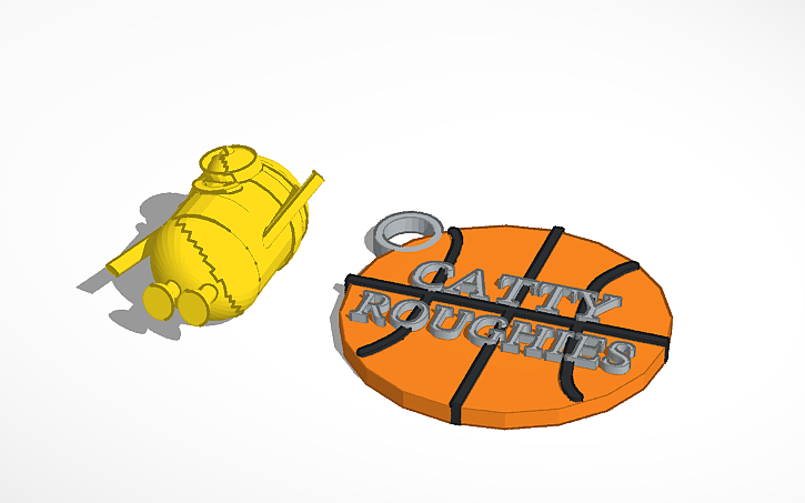 3D design Schutter Keychains - Tinkercad