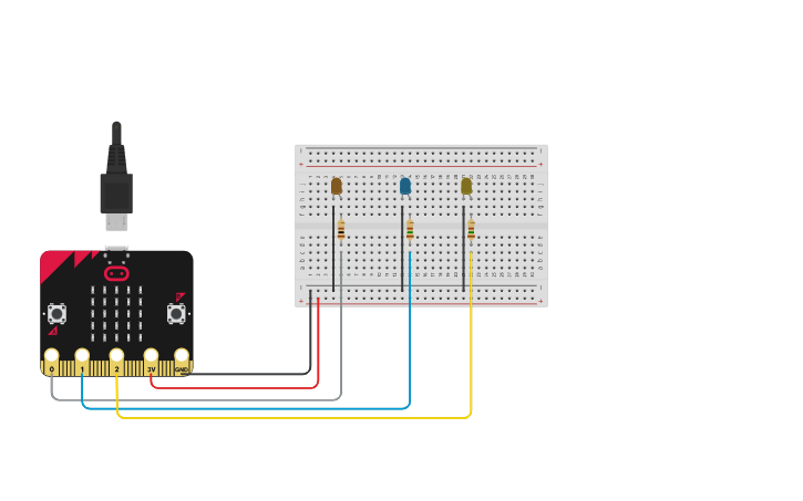 Circuit Design Project 1 Tinkercad