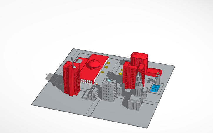 3D design city | Tinkercad