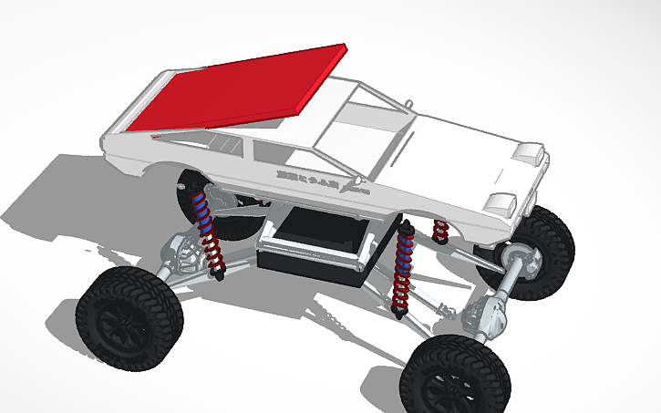 3D design toureno ae86 monster truck | Tinkercad