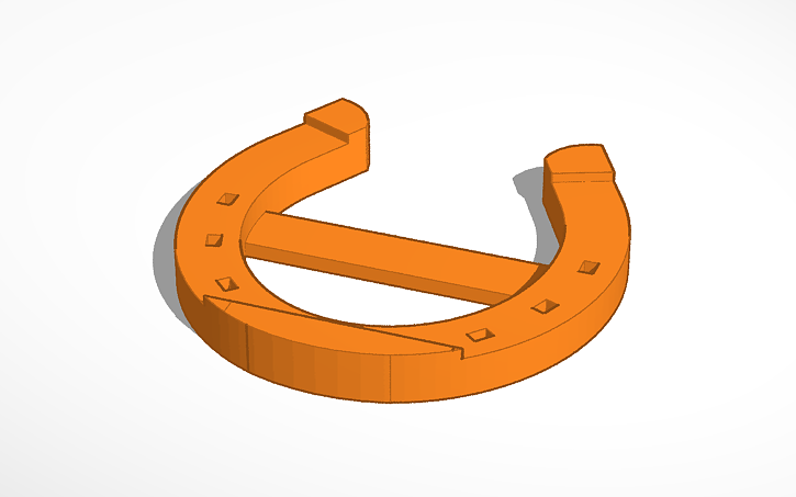 3D design Horseshoe - Tinkercad