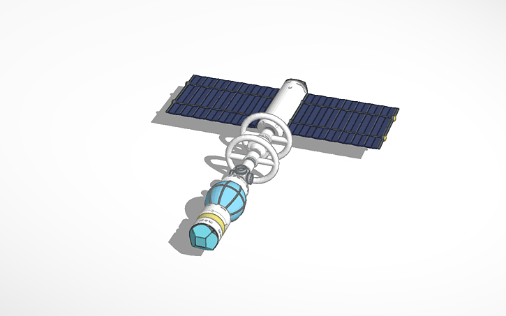 3D design Gryphon Superstation #modularspace | Tinkercad