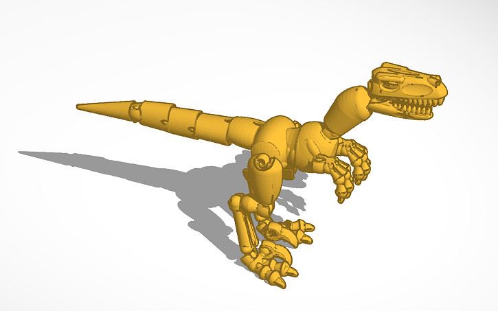 3D design Dinosaur - Tinkercad