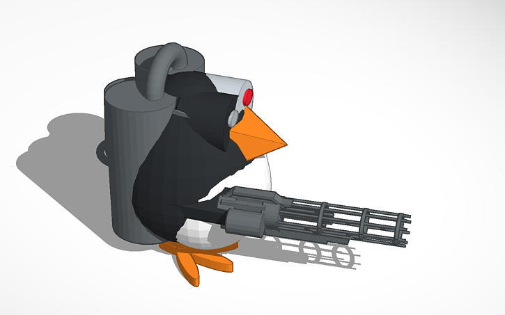 3D design Penguinator | Tinkercad