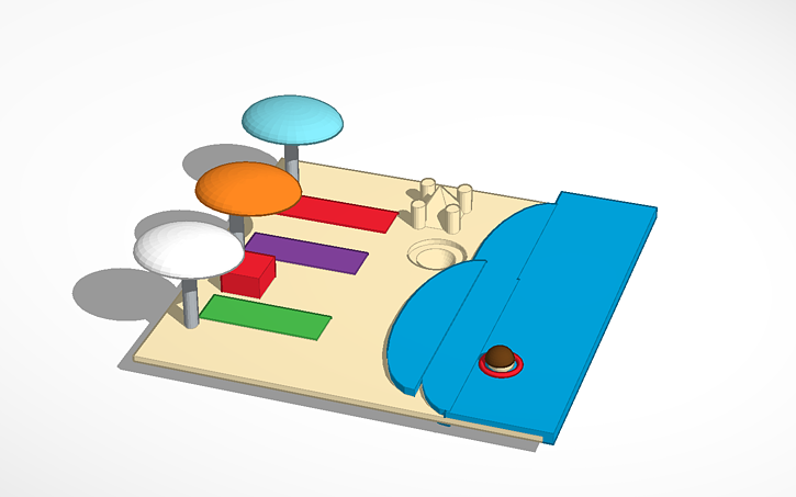 3D design Beach | Tinkercad