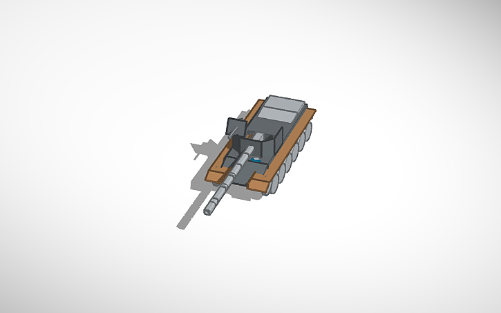 3D design SPG Tank mod. 1 (Cobra TD) | Tinkercad
