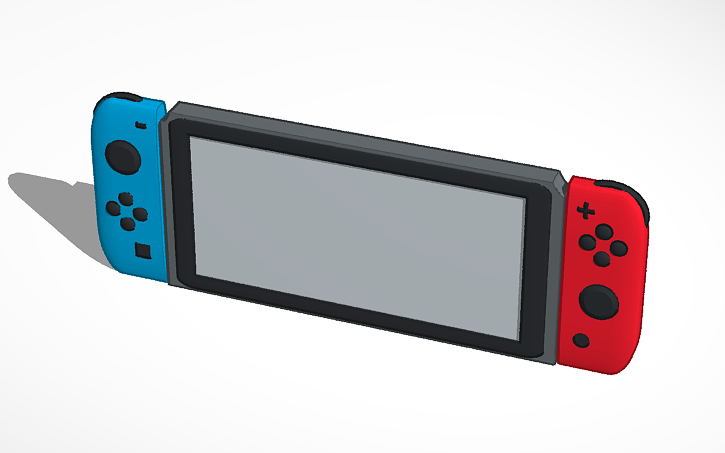 3D design Nintendo Switch - Tinkercad
