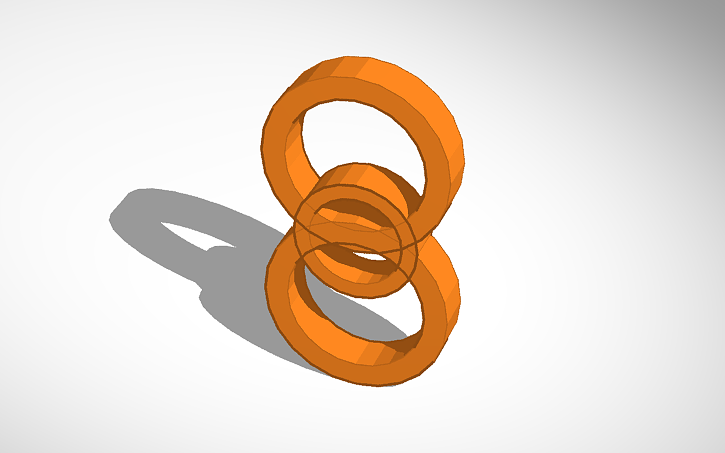 3D design Earrings - Tinkercad