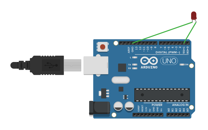 Circuit design gpio programming - Tinkercad