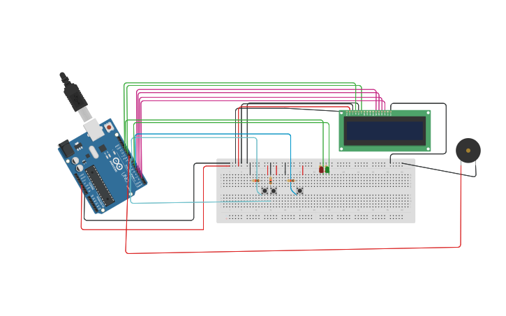 Circuit design PROYECTO DE RFID - Tinkercad