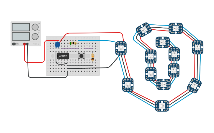 Circuit Design Attiny Neopixelcontrol Tinkercad