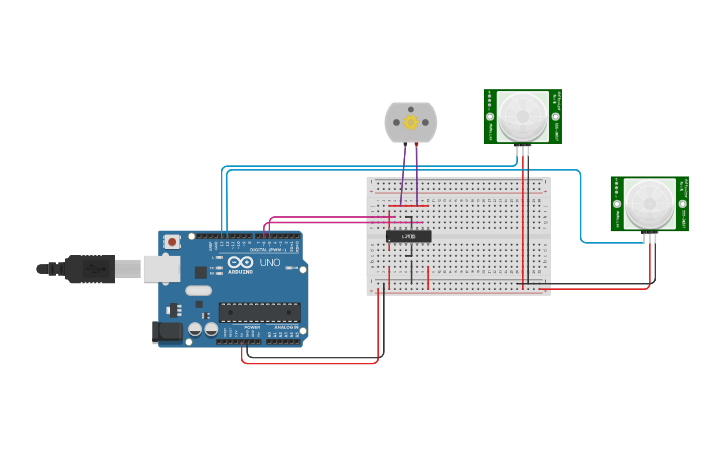 Circuit design end sem | Tinkercad