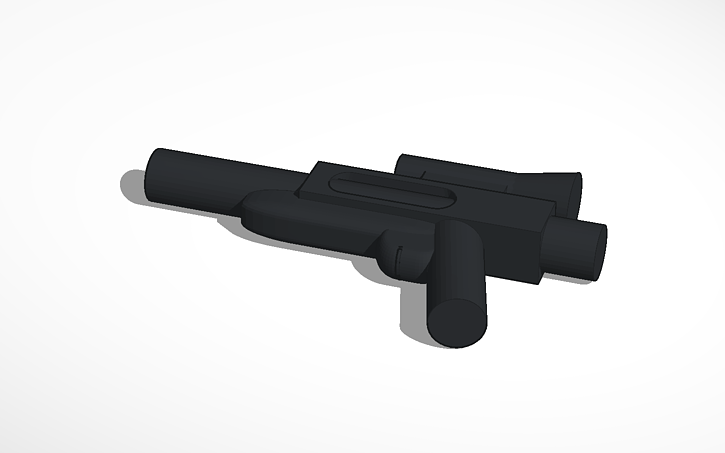 3D design Simple Lego Blaster - Tinkercad
