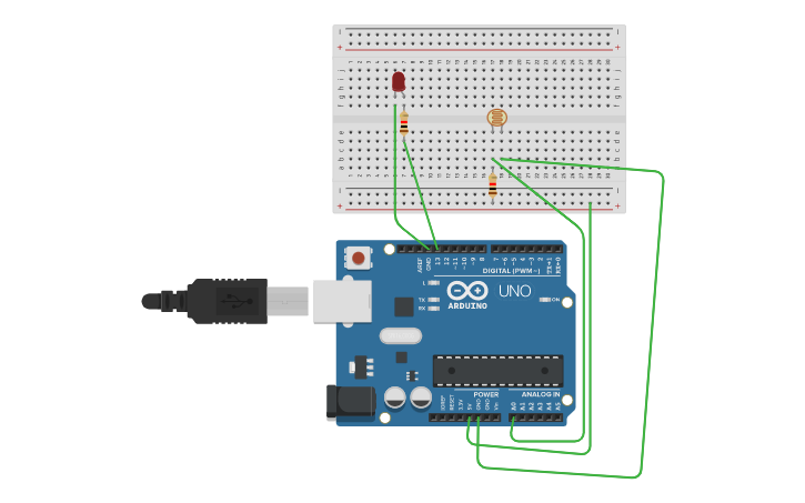 Circuit design Hoa | Tinkercad