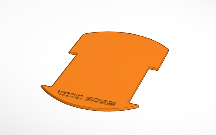 3d Design Chasis Superior Tinkercad