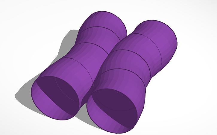 3D design X Pipe - Tinkercad