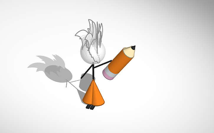 3D design fancy pants - Tinkercad