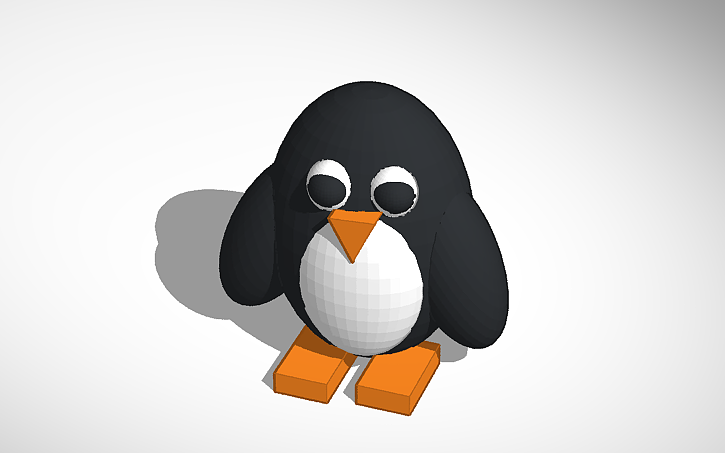 3D design Penguin | Tinkercad