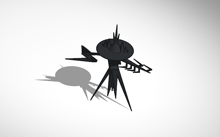 3D design FNF AGONY - Tinkercad